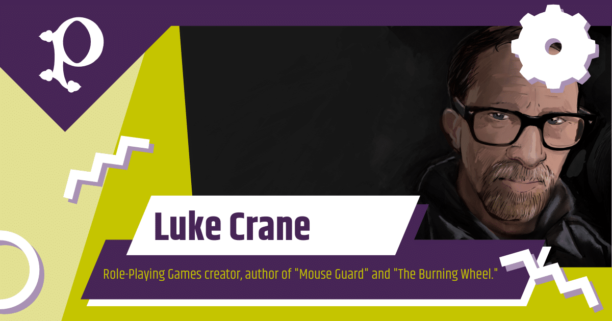 Guest of Pyrkon 2024, Luke Crane, to show you how to break patterns and ...