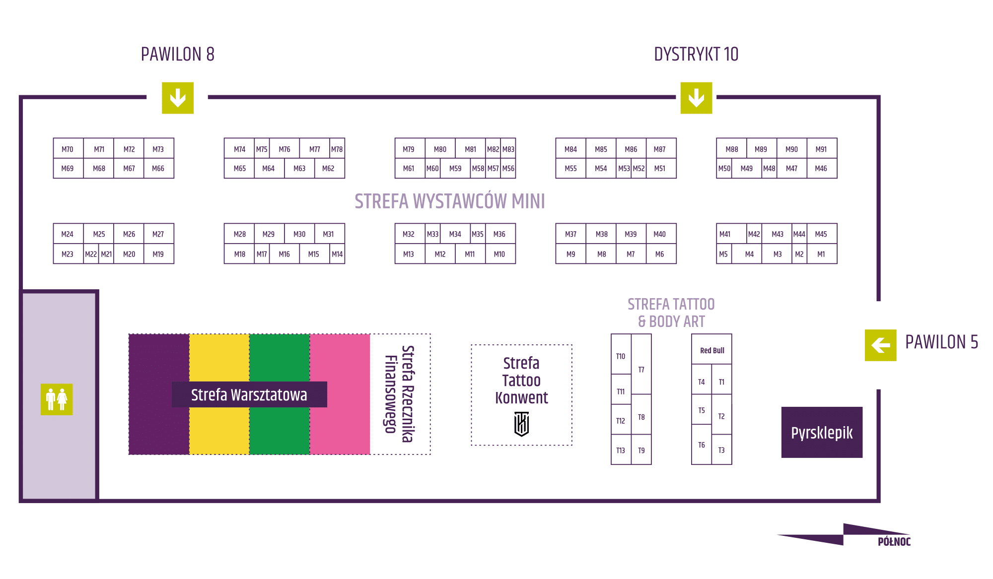 Mapy pawilonów Pyrkonu ⋆ Pyrkon Fantastyczne Miejsce Spotkań