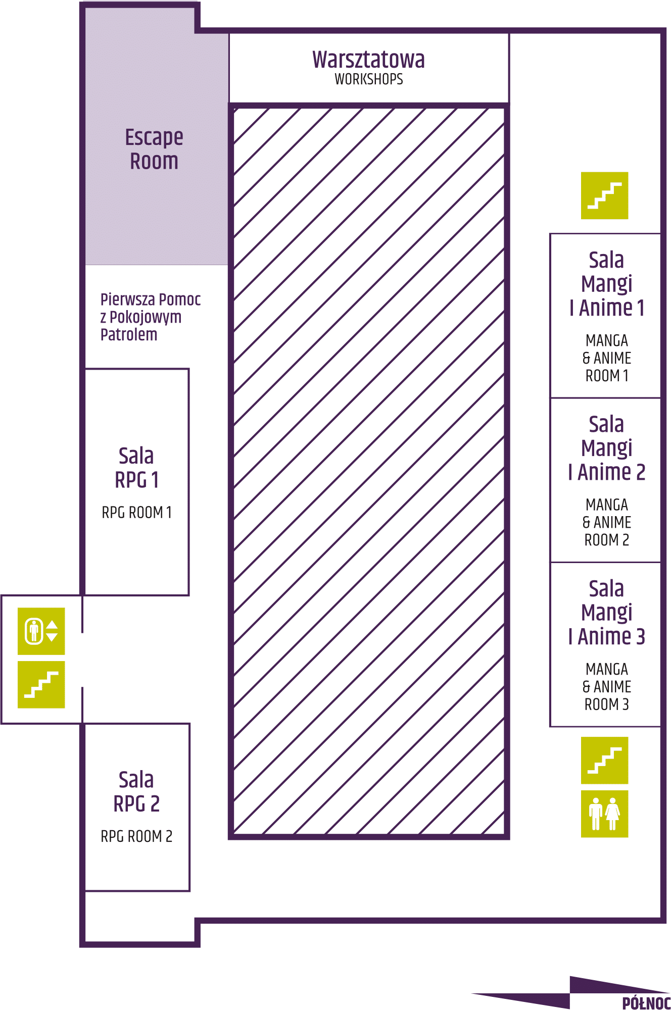 Mapy pawilonów Pyrkonu ⋆ Pyrkon Fantastyczne Miejsce Spotkań