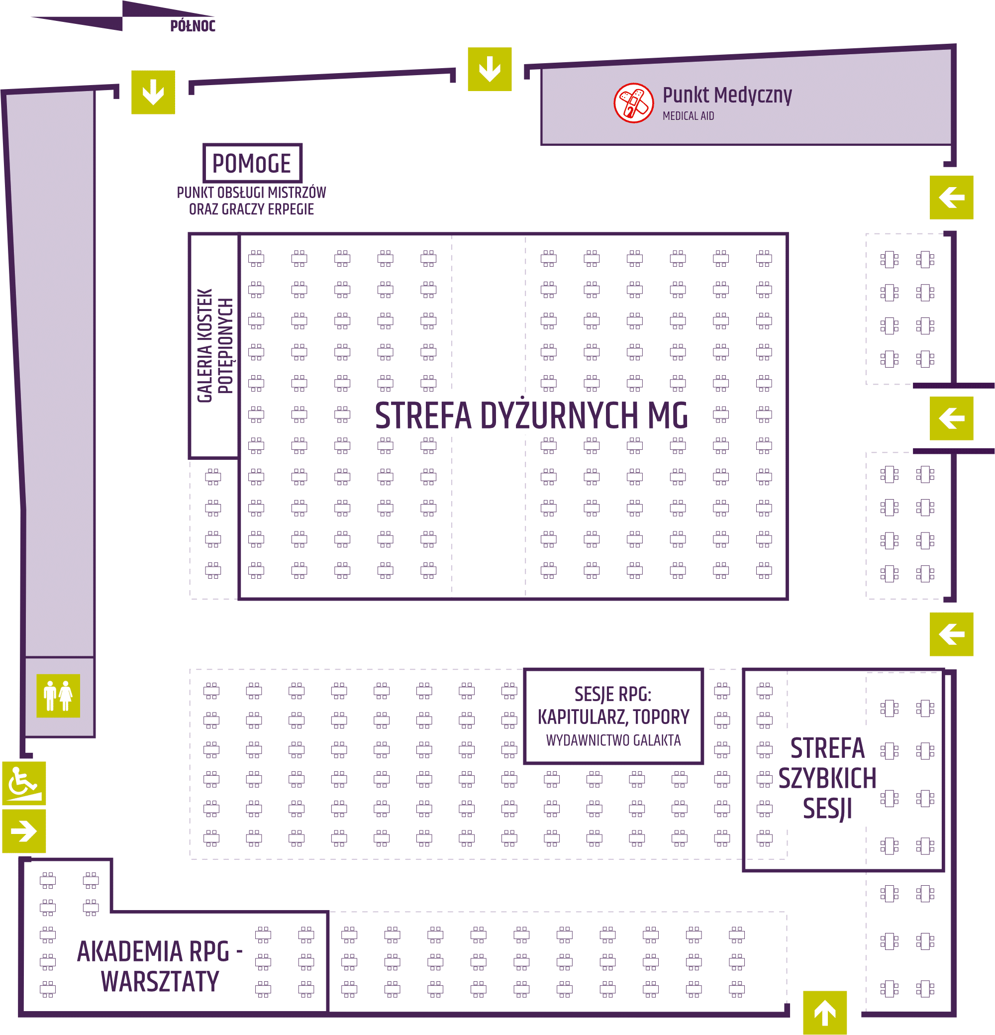 Mapy pawilonów Pyrkonu ⋆ Pyrkon Fantastyczne Miejsce Spotkań