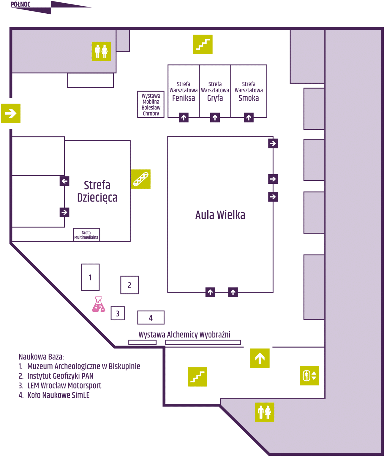 Mapy pawilonów Pyrkonu ⋆ Pyrkon Fantastyczne Miejsce Spotkań