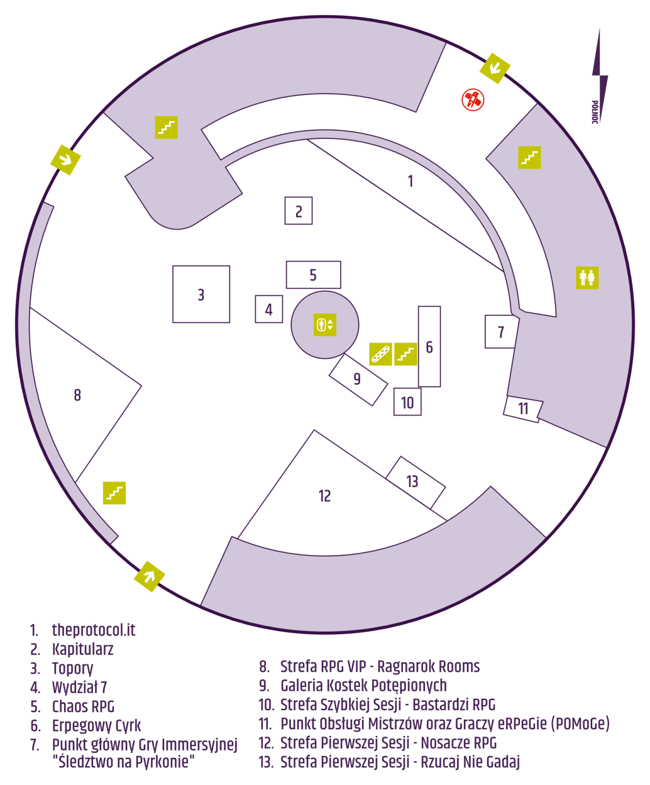 Mapy pawilonów Pyrkonu ⋆ Pyrkon Fantastyczne Miejsce Spotkań